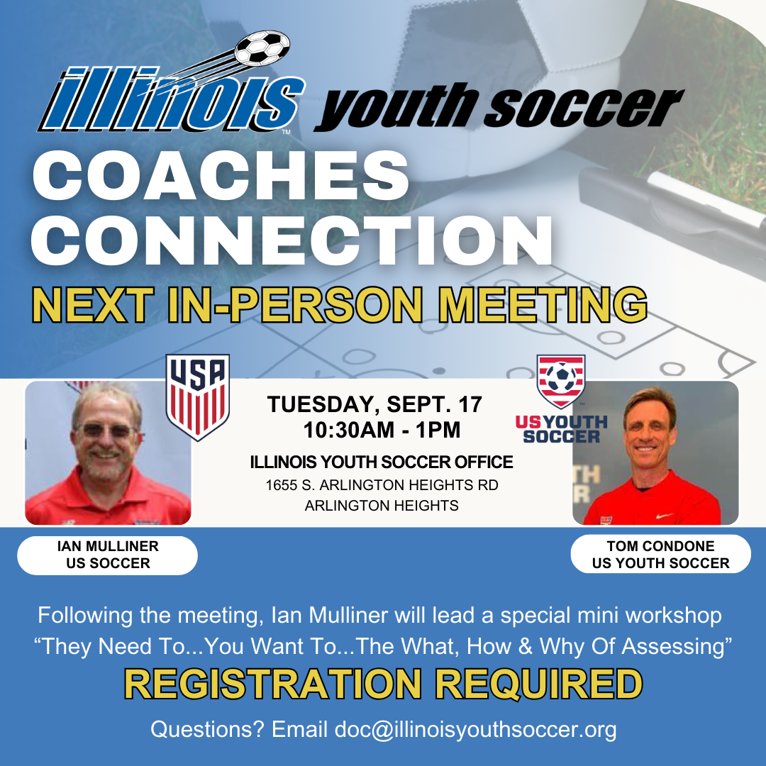 Coaches Connection In-Person Meeting - Illinois Youth Soccer